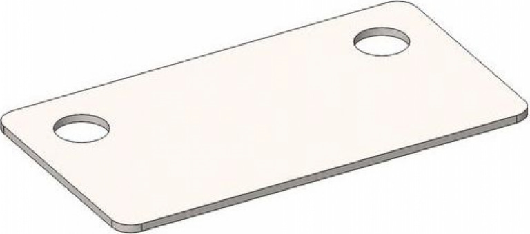 Cales de 2mm pour rayonnage rack semi-lourd (lot de 10) | Kollirama